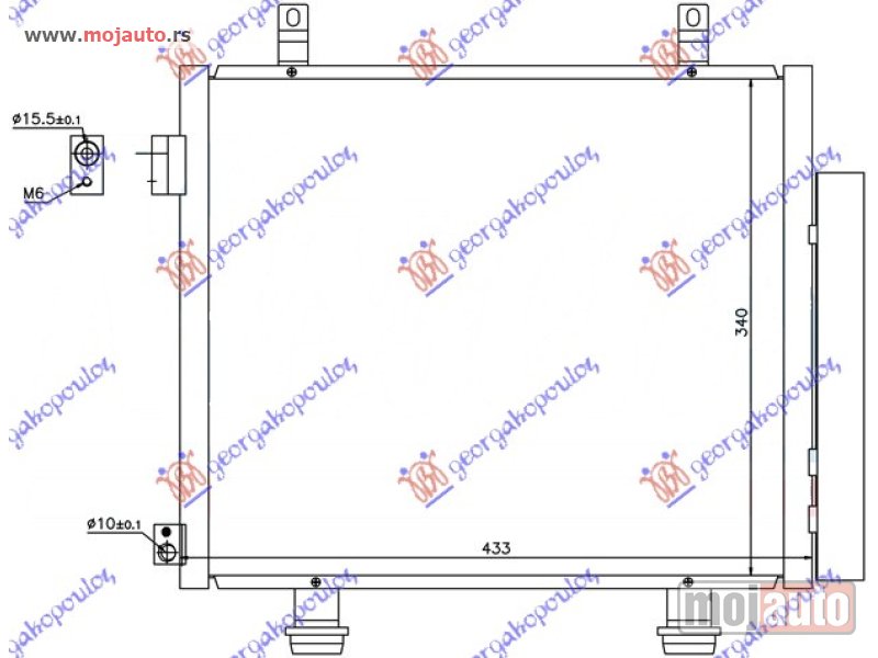 HLADNJAK KLIME Suzuki alto 08-14 -dostupno