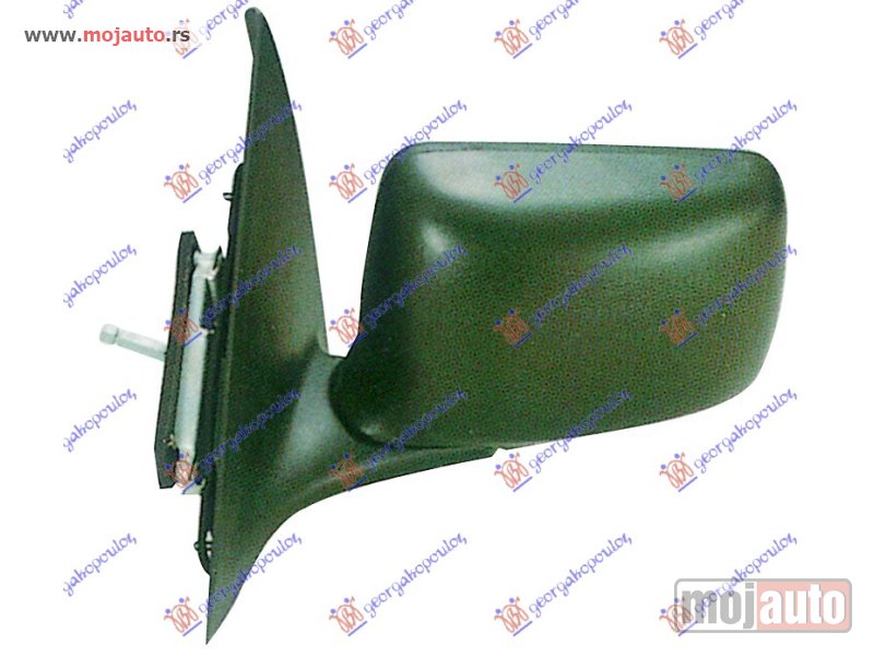 RETROVIZOR MEHANICKI SA RUCICOM (RAVNO STAKLO) Levo Ford escort 90-92 -dostupno