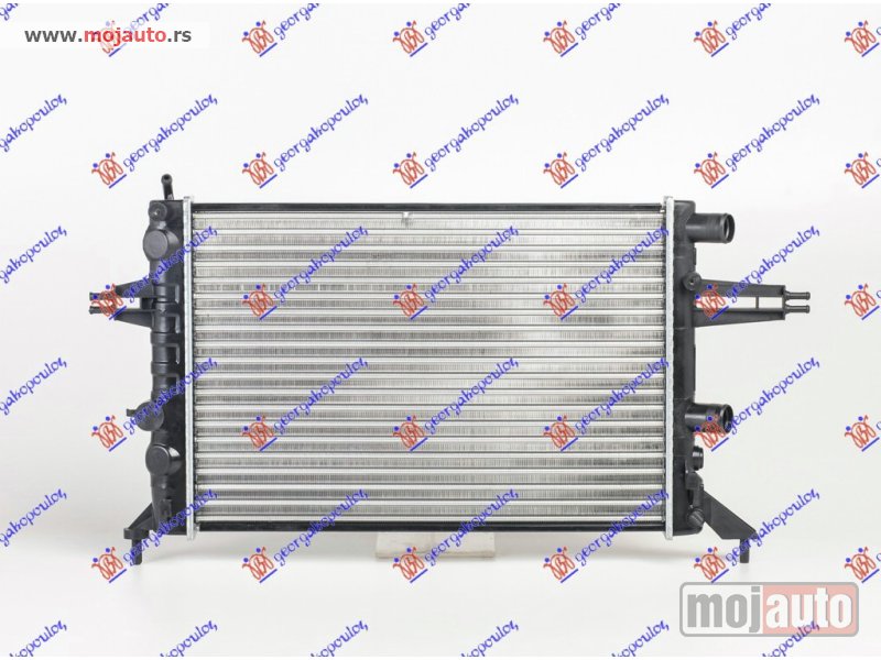 HLADNJAK MOTORA 1.2cc (-AC) (54x38) Opel astra g 98-04 -dostupno