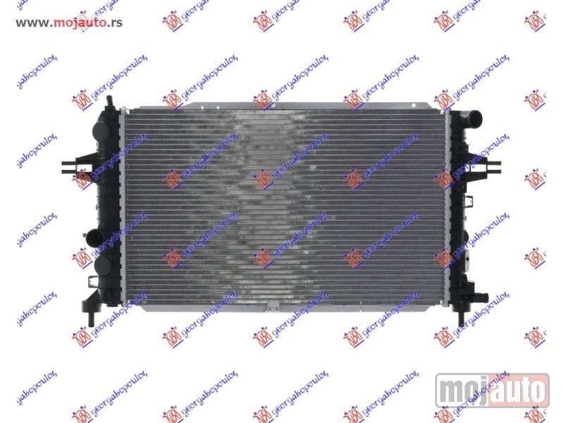 HLADNJAK MOTORA 2.0 cc 16V TURBO (+/-AC) (60x37) Opel zafira 05-12 -dostupno