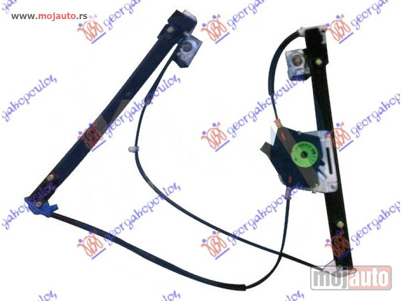 PODIZAC PROZORA ELEKTRICNI (BEZ MOTORA) 3 VRATA Levo Seat ibiza 97-98 -dostupno