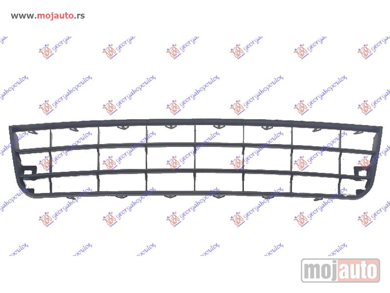 CENTRALNA RESETKA (2 LAJSNE) Vw golf v 04-08 -dostupno