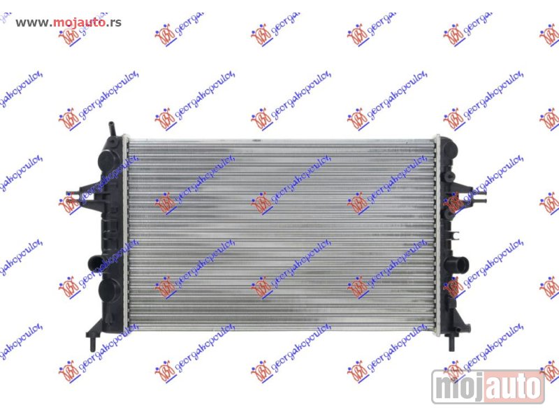 HLADNJAK MOTORA 1.6i 16V (Z16XEP) (+AC) (60x37) (DIJAGONALNO) Opel astra g 98-04 -dostupno