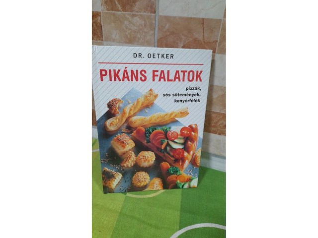 Dr. Oetker Pikáns falatok pizzák,  sós sütemények, keny