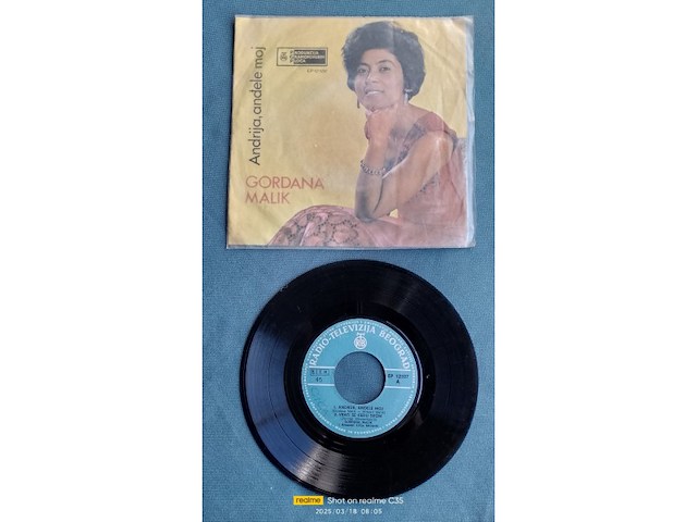 GORDANA MALIK - ANDRIJA ANDJELE MOJ