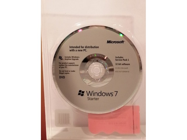 WINDOWS 7 STARTER SP1 32-BIT