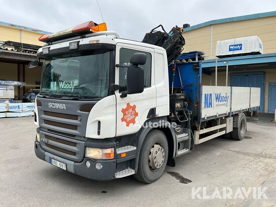 Prodaje se Scania P270 4x2 kamion s ravnom platformom na aukciji