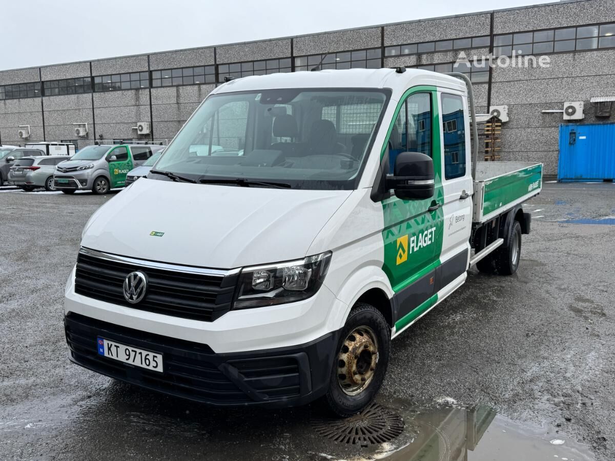 Prodaje se Volkswagen Crafter kamion s ravnom platformom na aukciji