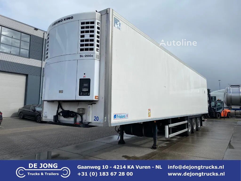 LeciTrailer 3E20 / Frigo Thermo King SL-200e / SAF + DISC poluprikolica hladnjača