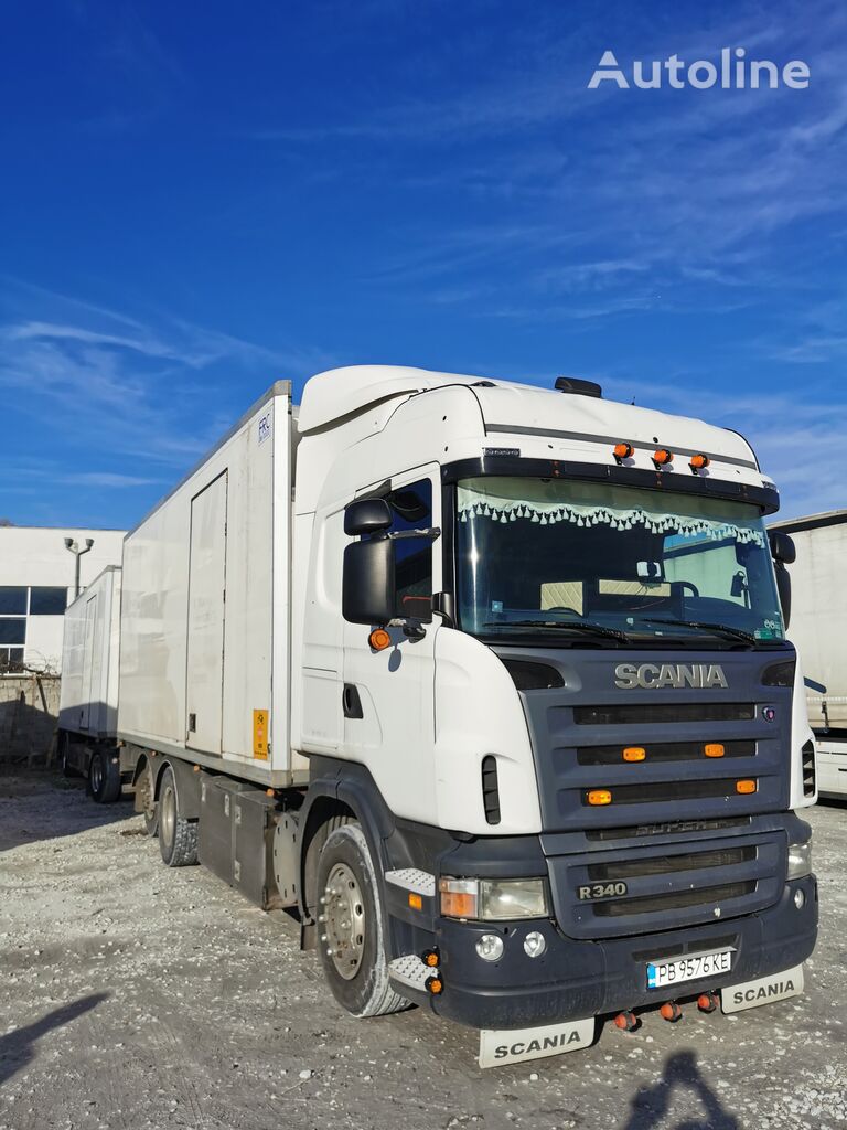 Scania P340 kamion hladnjača + prikolica hladnjača