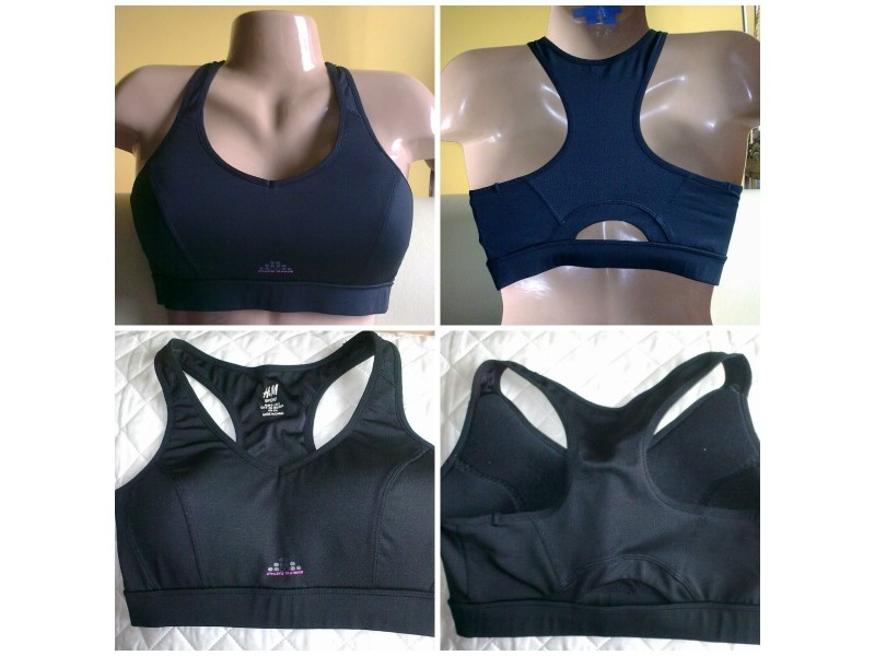 H&M Sport Athletic sportski grudnjak, vel.S