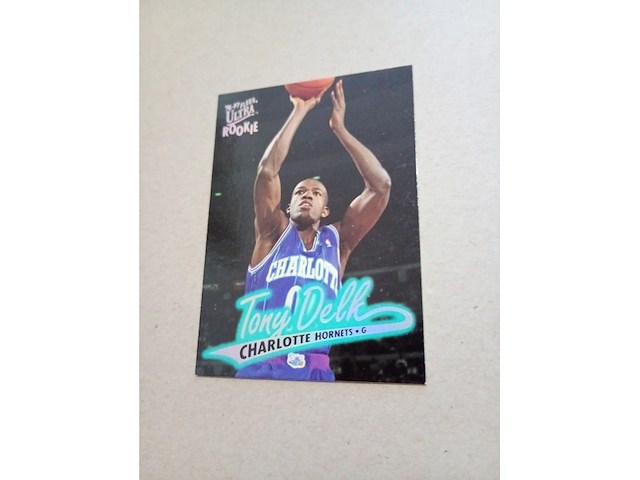 Kartica nba fleer ultra 1996/97 tony delk br.12