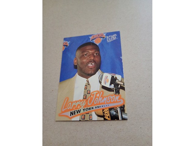Kartica nba fleer ultra 1996/97 larry johnson br.73