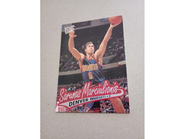Kartica nba fleer ultra 1996/97 sarunas marciulionis