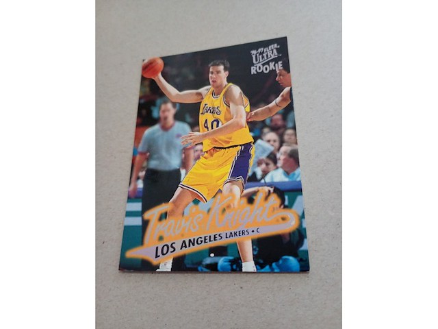Kartica nba fleer ultra 1996/97 travis knight br.203