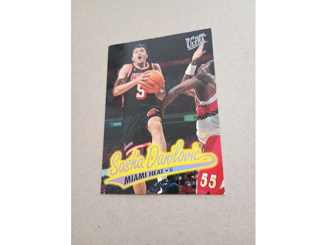 Kartica nba fleer ultra 1996/97 sasha danilovic br.206