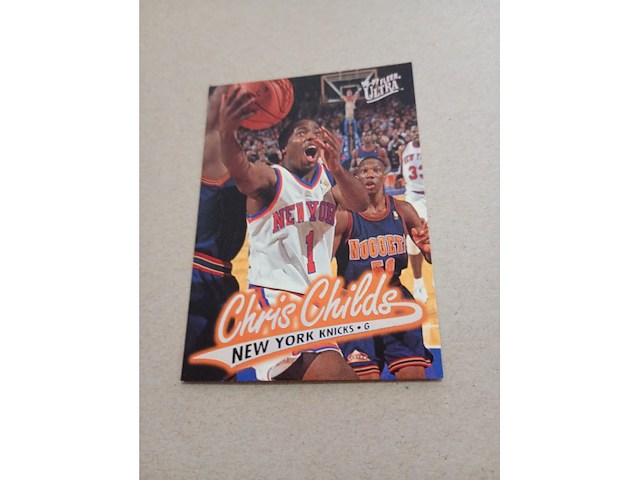Kartica nba fleer ultra 1996/97 chris childs br.219