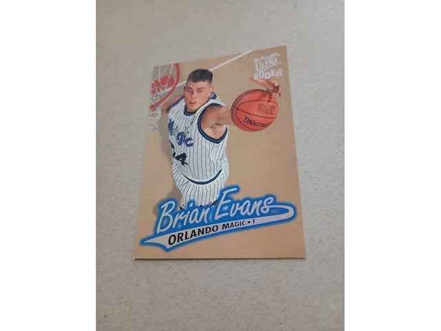 Kartica nba fleer ultra 1996/97 brian evans br.224