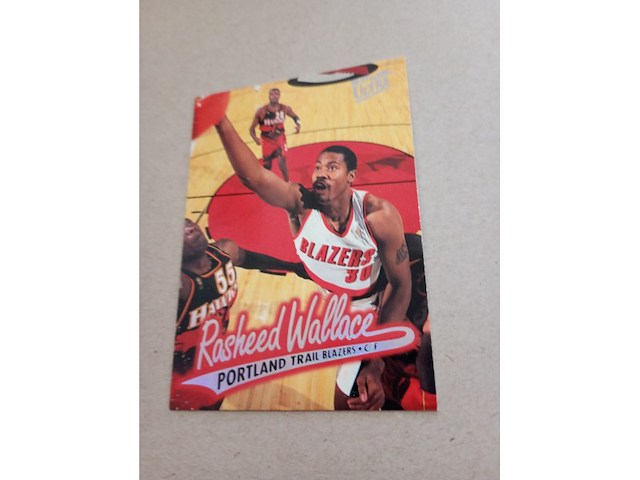 Kartica nba fleer ultra 1996/97 rasheed wallace br.238