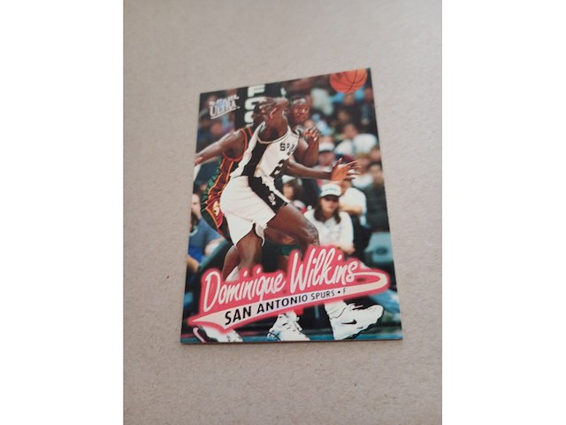 Kartica nba fleer ultra 1996/97 dominique willkins 244