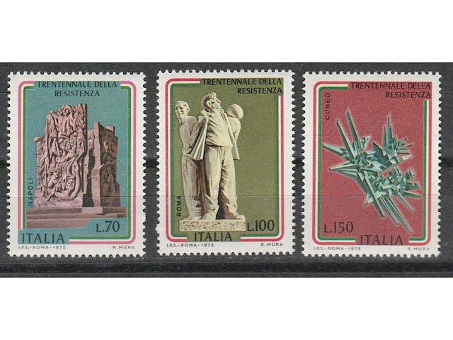 Italija - 1975 - Italian Resistence Movement - MNH
