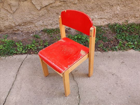 Retro mala stolica za decu Wehrfritz