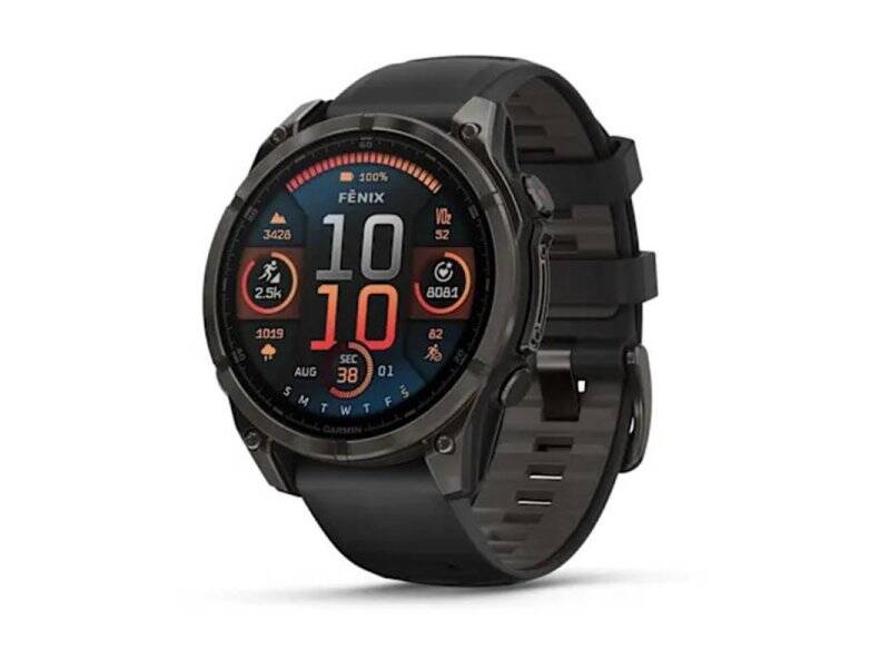 GARMIN FENIX 8 47, AMOLED, SAP, PEBBLEGY (010-02904-21)