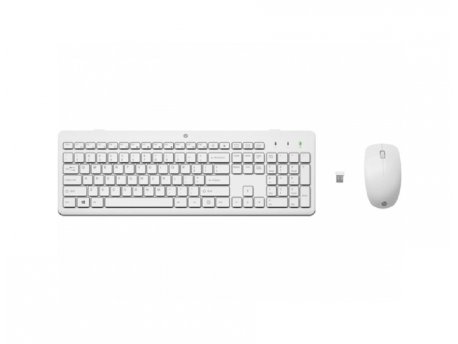 HP Tastatura+miš HP 230 bežični set US 3L1F0AA bela