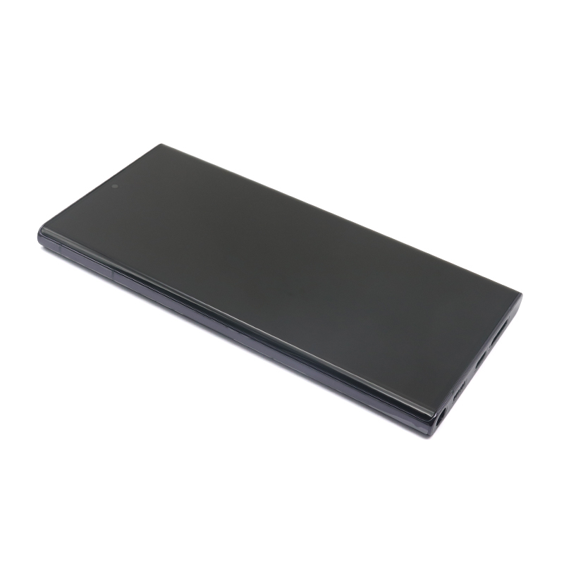 LCD za Samsung S908B Galaxy S22 Ultra 5G + touchscreen + frame black Full ORG EU (GH82-27488A)