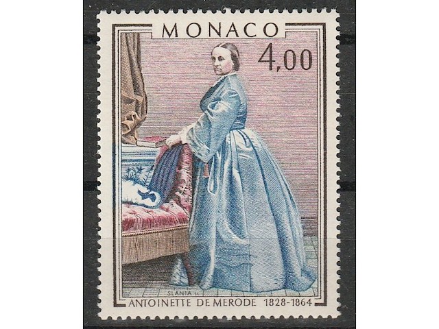 Monaco, Monako - 1979 - Antoinette de Merode - MNH