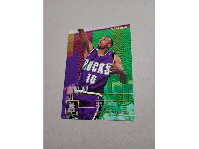 Kartica nba fleer 1995/96 todd day br.102
