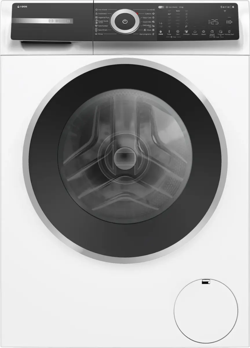 BOSCH Mašina za pranje veša WGH256A6BY Serija 6, EcoSilence Drive, 10 kg, 1600 obrtaja, Bela