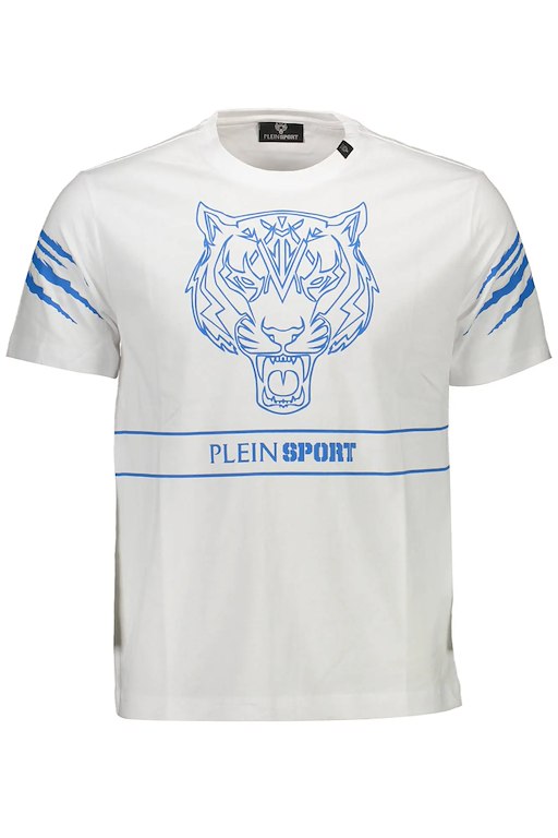 PLEIN SPORT Muška Majica TIPS102_BIANCO_01-WHITE, Bela