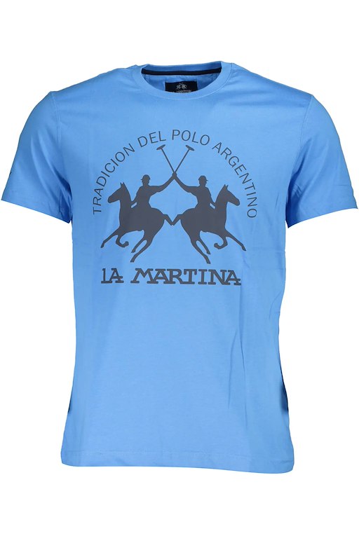 LA MARTINA Muška majica XMR011-JS206_BLU_07033, Plava