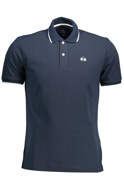 LA MARTINA Muška polo majica BPMP04-PK031_BLU_07017, Teget