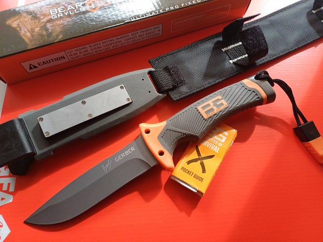 GERBER SURVIVAL BEAR GRYLLS NOZ KRESIVO  OSTRAC