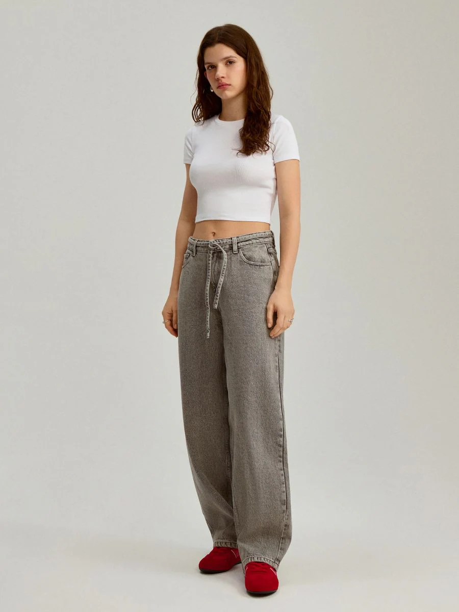 Baggy fit farmerke