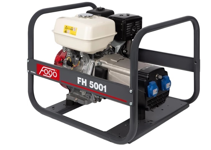 FOGO agregat FH 5001, 4.2kW, 230V benzin, Honda motor