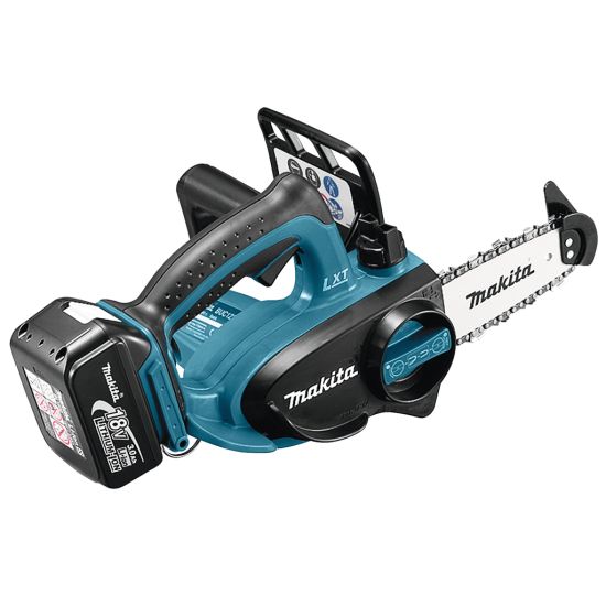 Akumulatorska lančana testera Makita DUC122RFE; 2x3,0 Ah