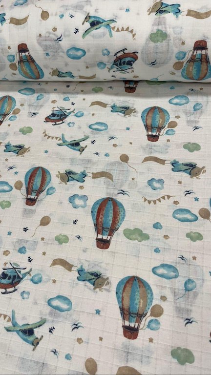Tetra pelene za bebe – dezen balon
