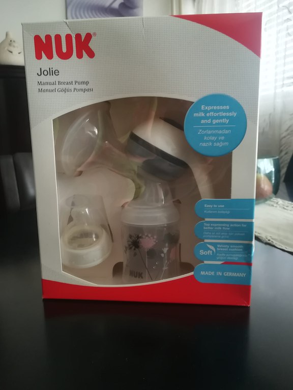 Nova NUK JOLIE ručna pumpica za izmlazavanje