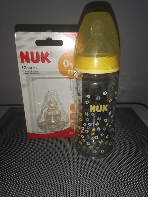 Nuk staklena flašica