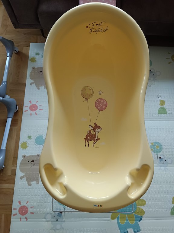 Tega Baby kadica 86cm Forest Fairytale žuta