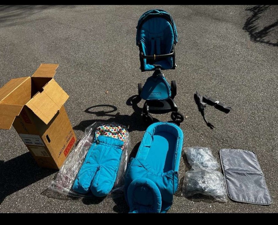 STOKKE kolica puna opreme