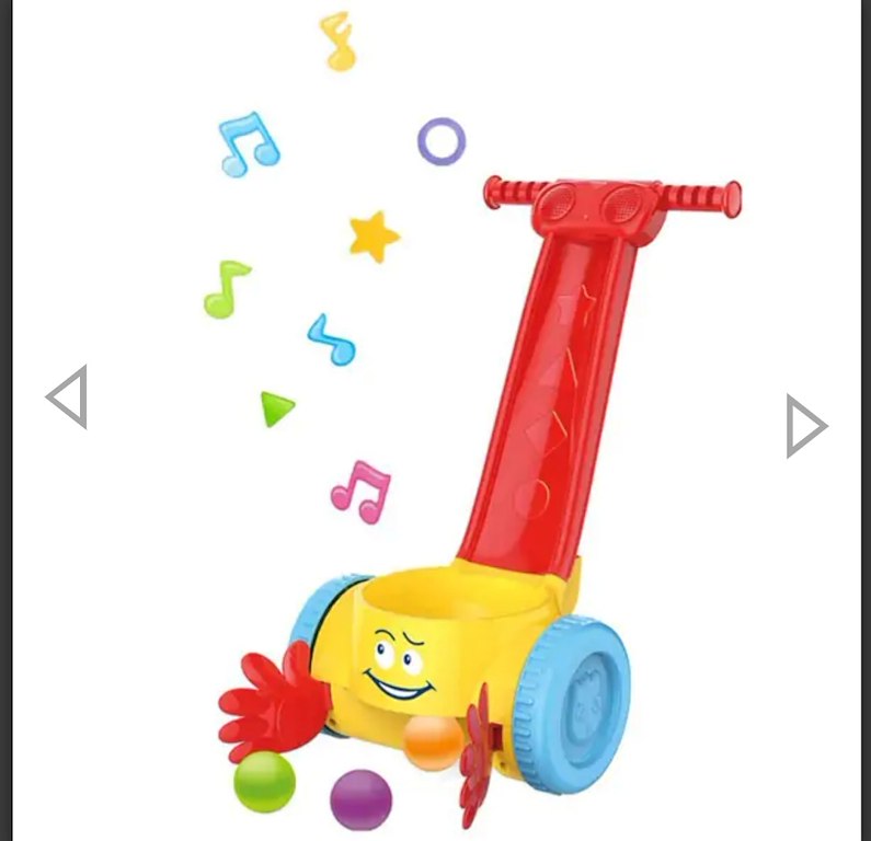 Muzička hodalica za bebe sa lopticama