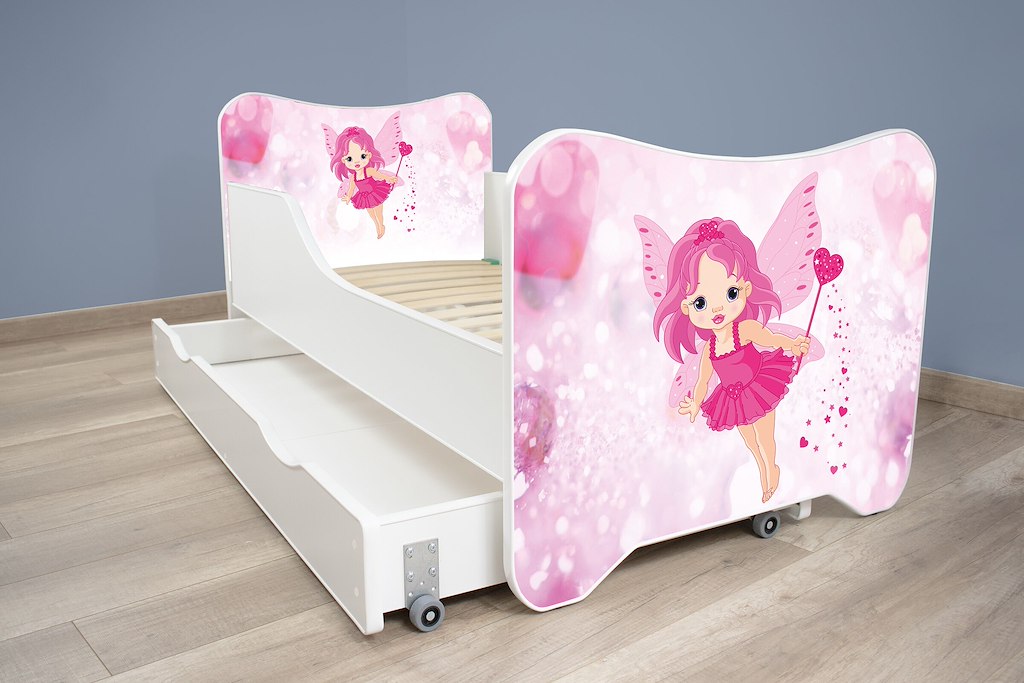 Dečiji krevet 160×80 cm HAPPY KITTY+fioka FAIRY 7462 Golden market