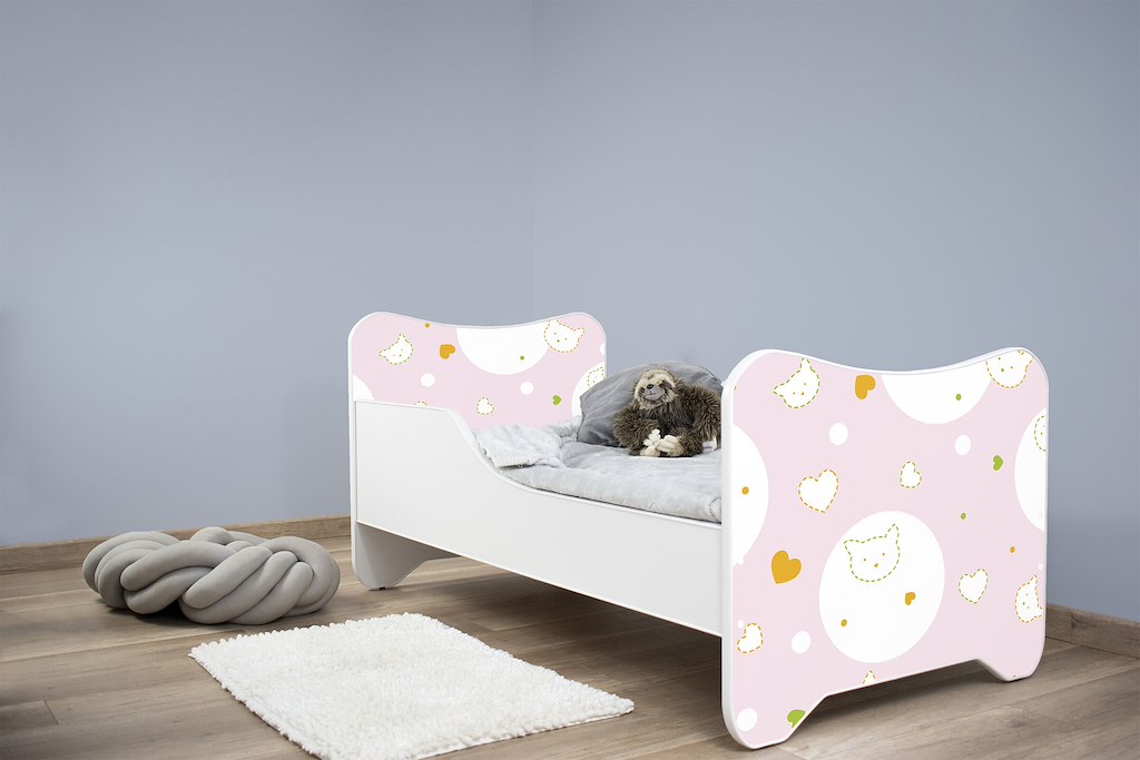 Dečiji krevet 140×70 cm HAPPY KITTY KITTY 7440 Golden market
