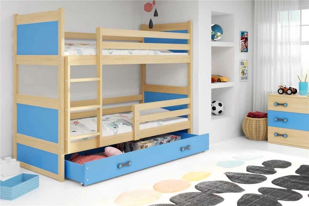 Baloo Bonny Krevet Na Sprat 190X80 Pine Plavi 8420 Golden market