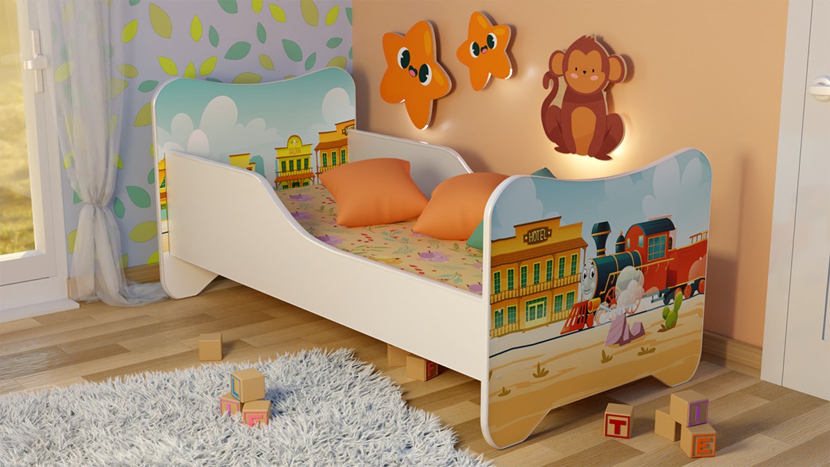 Dečiji Krevet 160X80Cm Happy Kitty Tomas 74017 Golden market