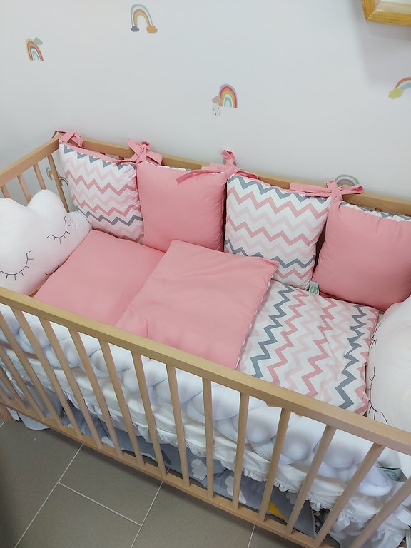 Jastučići komplet cik-cak puder Tiny Co